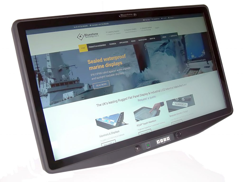 24" Widescreen Rugged Waterproof Monitor